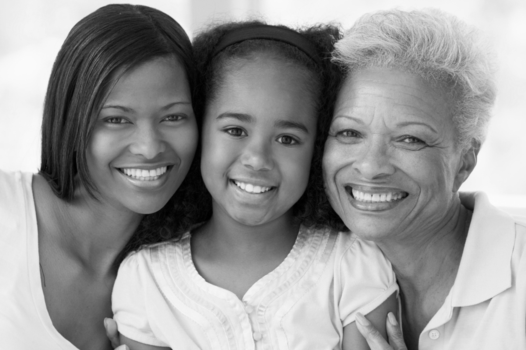 Mother daughter grandmother black and white1 Lioness Magazine